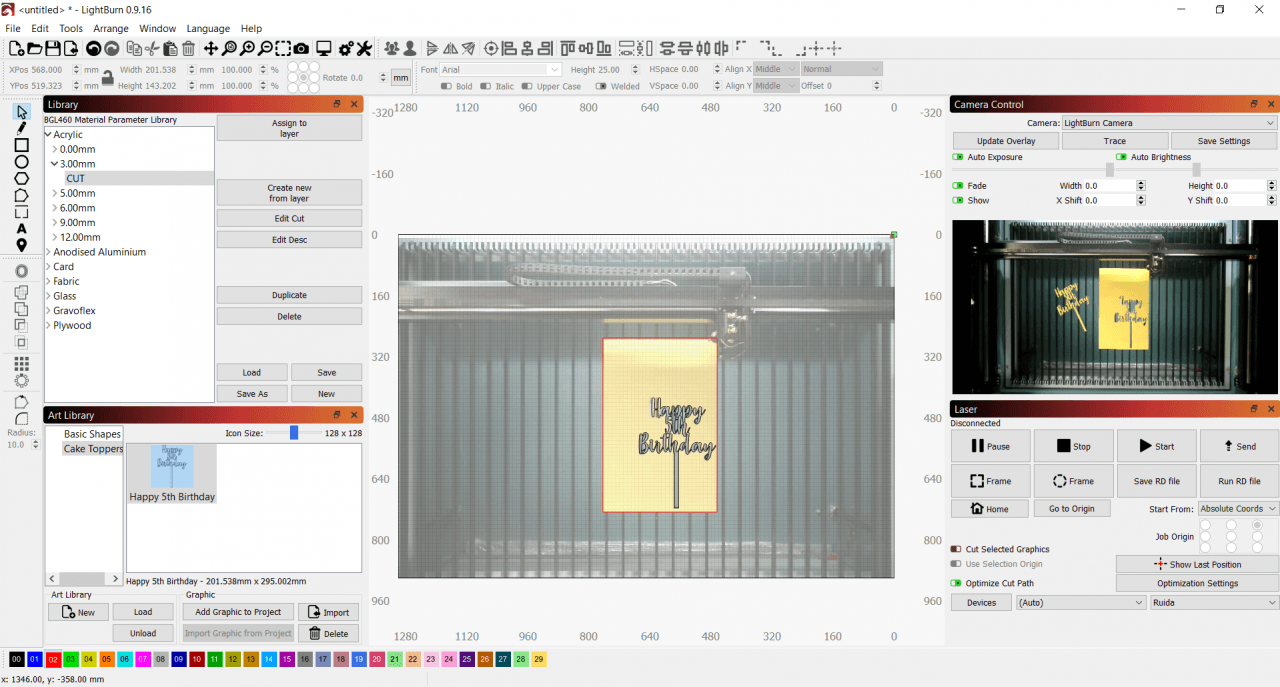 Laser Cutter Software for all of our Cutting Machines