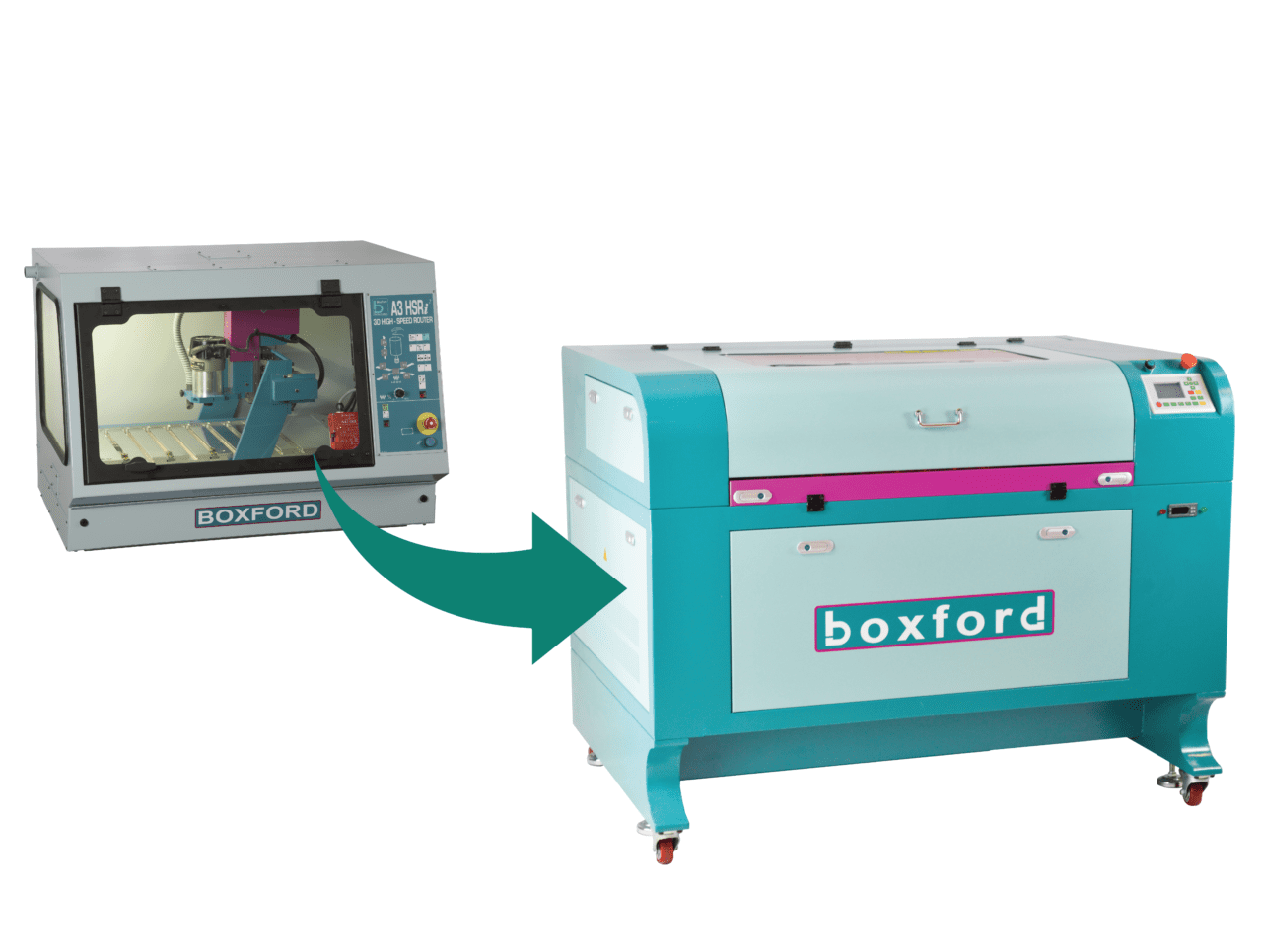 Trade in an old Boxford CNC machine for NEW laser cutter
