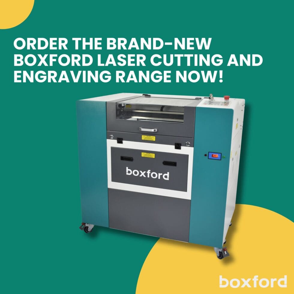 Order the brand-new Boxford laser cutting and engraving range now!