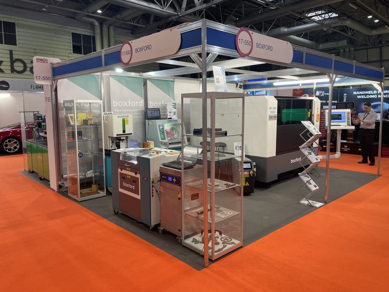 Success for our new machines at the MACH Exhibition!